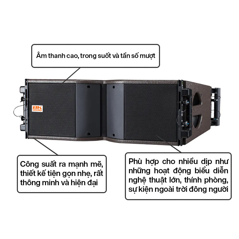 Dàn âm thanh Line Array Kara 02, Uy Tín, Chất Lượng, Giá Tốt