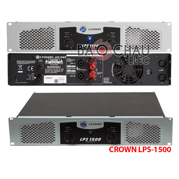 Cục công suất Crown LPS-1500 | Cục đẩy Crown LPS-1500 nhập khẩu chính hãng